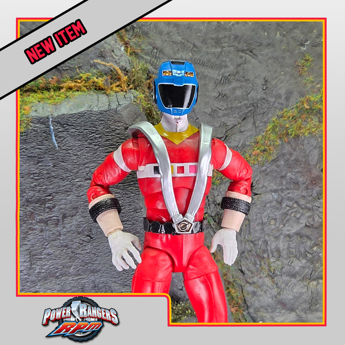 Power Rangers R.P.M - Ranger Operator Series Blue / Engine Sentai Go-O ...