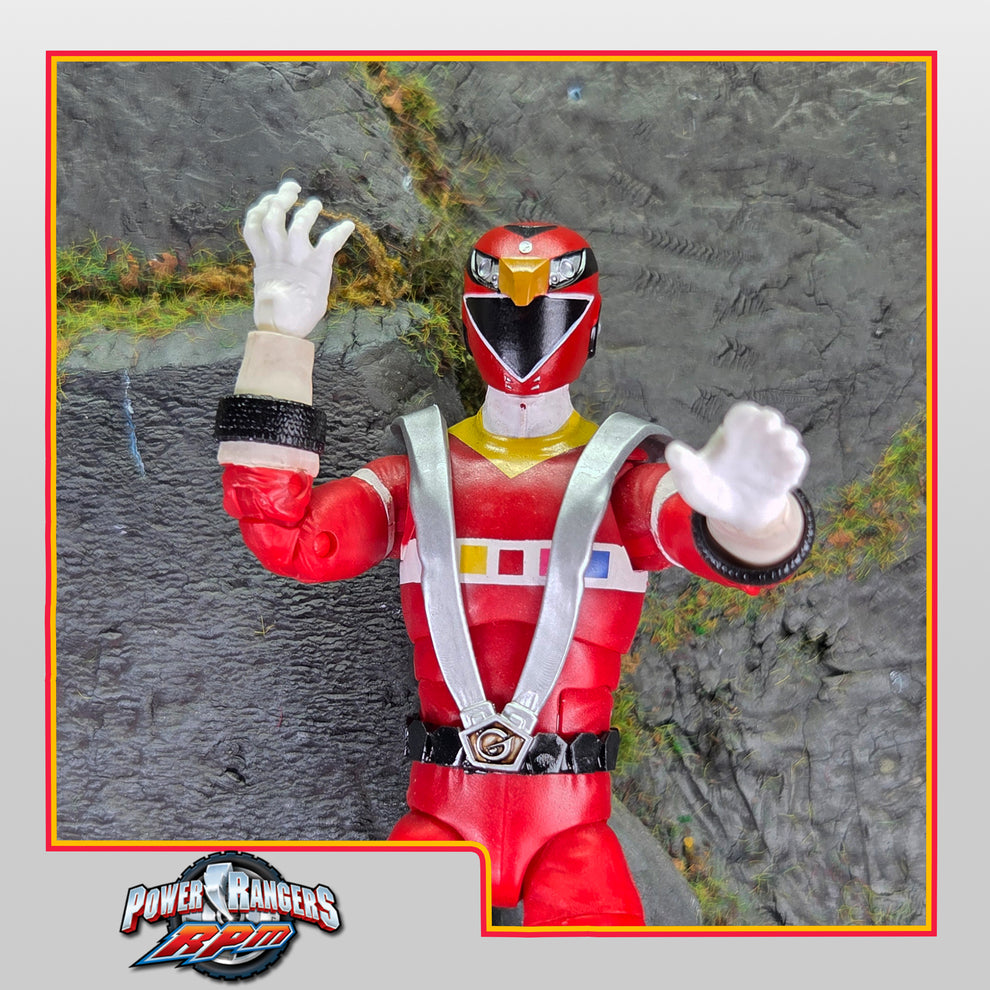 Power Rangers R.P.M - Ranger Operator Series Red / Engine Sentai Go-On ...