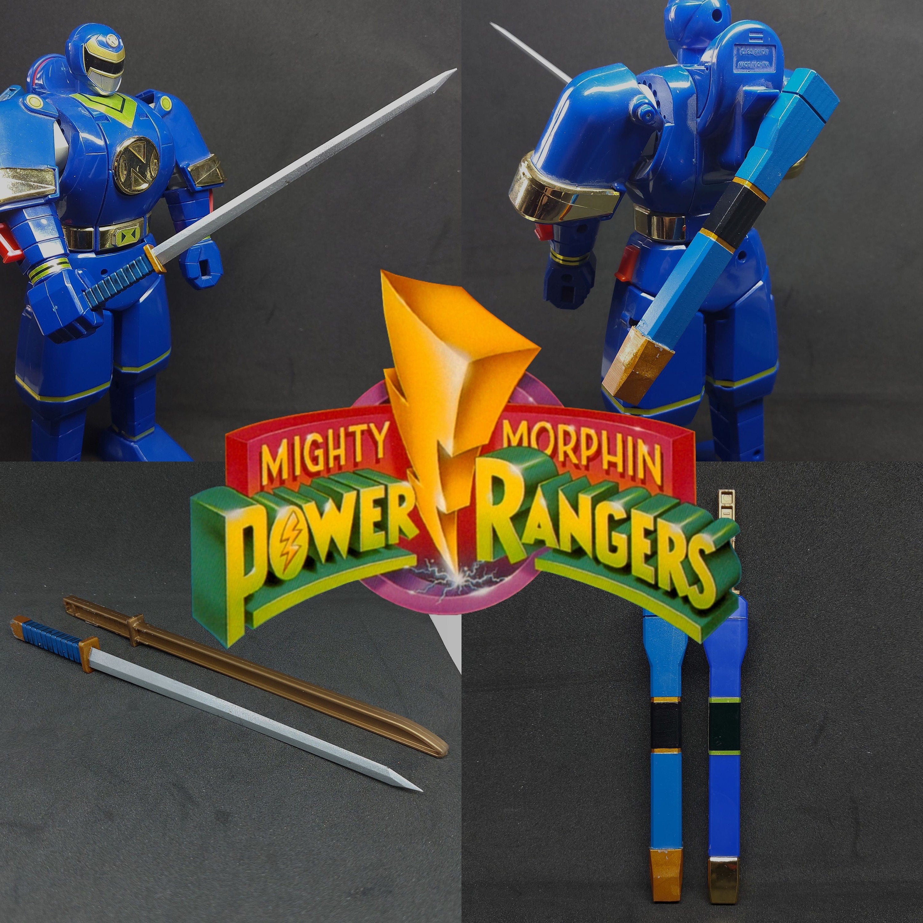 Mighty Morphin Power Rangers - Deluxe Ninjor 3D Printed Parts [1995 ...