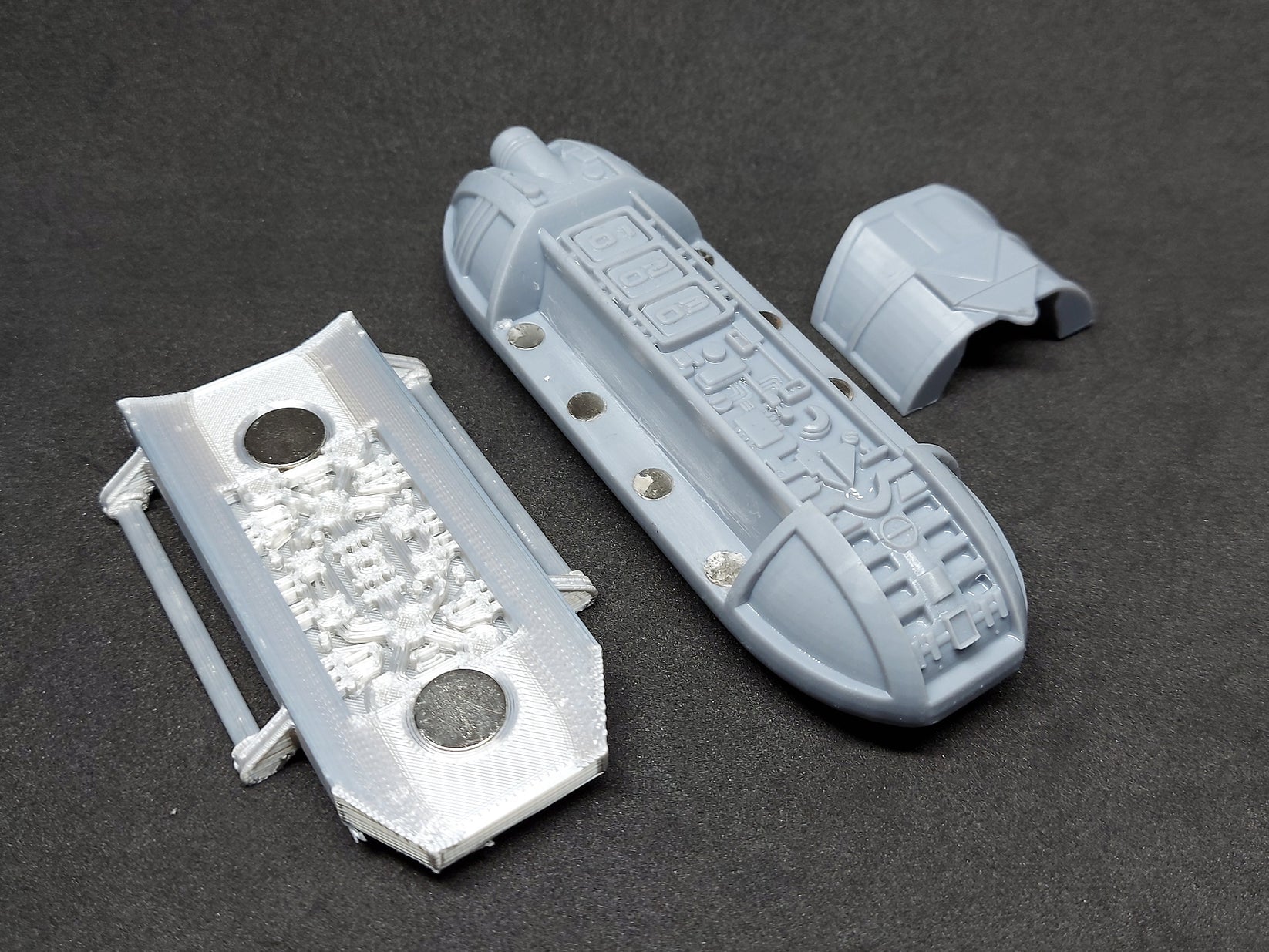 3D Printed & Painted Power Rangers In Space Battlizer Gauntlet / MegaR ...